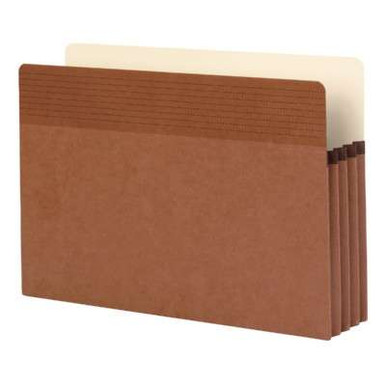Smead Easy Grip File Pocket 3-1/2-inch Exp Legal Redrope (73210)