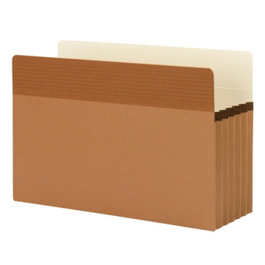 Smead Easy Grip File Pocket 5-1/4-inch Exp Legal Redrope (73211)