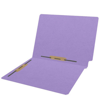 End Tab Fastener File Folders, Letter Size, 11 Point, 2 Fasteners [F35 ...