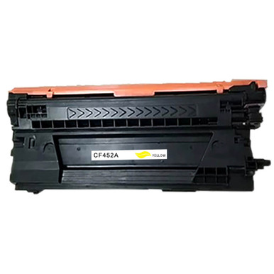 HP 655A (CF452A) Compatible Toner Cartridge - Yellow, 10,500 Pages