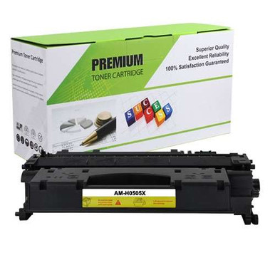 HP 05X (CE505X) Compatible Toner Cartridge - Black, 6.5K Yield