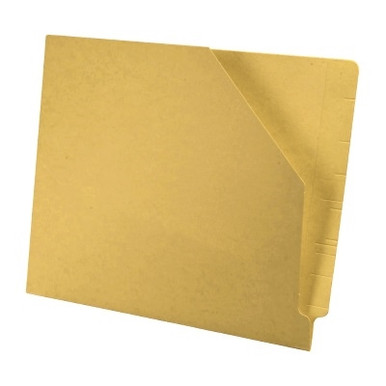 Diagonal Pocket Folders, Letter Size, Yellow, 100/Box (S-09044-YLW)