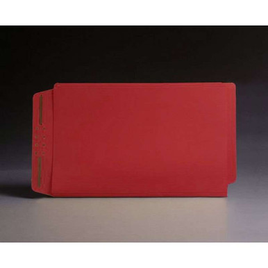 Court Case Binders, End Tab, Letter Size, Red, 50/Box (S-09340-RED)