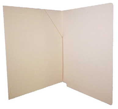 End Folders with Pockets, Corner Cut Pocket, Letter, 50/Box (SW1754)