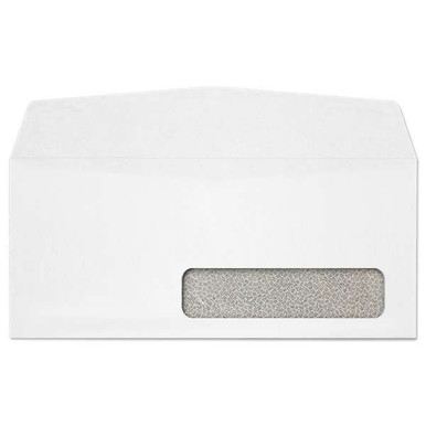#10 Window Envelope (4 1/8 x 9 1/2) 24lb White, Digi-Clear Right Window ...