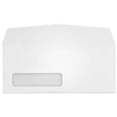 #10 Digi-Clear Style A Window Envelopes – W2609, 500/Box