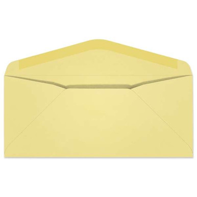 #10 Prism Pastel Canary Envelopes - FSC, 500/Box USA Made