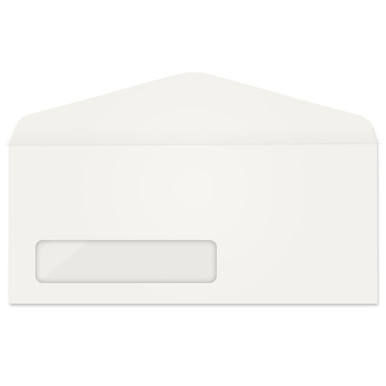 #10 Window Envelopes (4 1/8 x 9 1/2) 20lb White, 500/Box