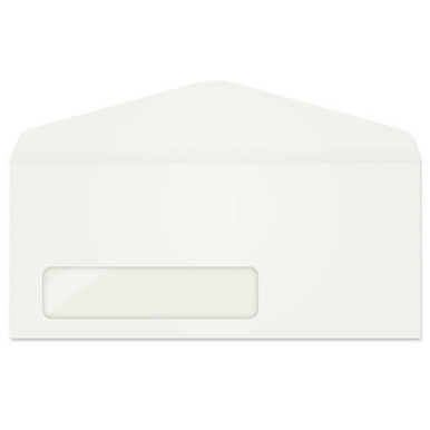 #9 Window Envelopes (4 1/8 x 9 1/2) 24lb White Wove 500/BX (W3132)