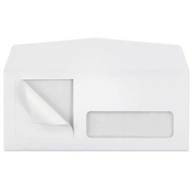 #10 Side Seam Window Envelopes (4 1/8 x 9 1/2) 24lb White, White Peel ...
