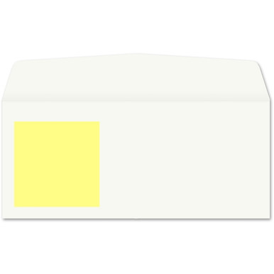 #10 Side Seam Regular Envelopes (4 1/8 x 9 1/2) 24lb White, Yellow Peel ...