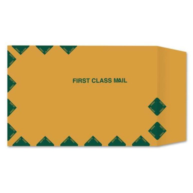 Catalog Envelopes, 6 x 9, 28lb Kraft, First Class, 500/BX (W4644)