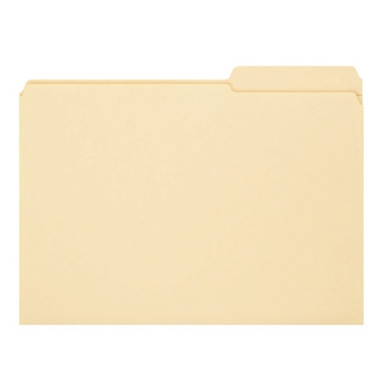 Smead File Folders, 2/5-Cut Tab Right Position, Legal, Manila (15385)