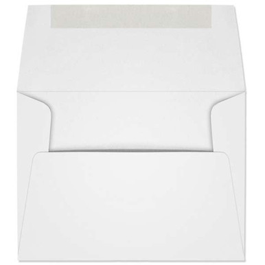 A6 Announcement Envelopes (4-3/4 x 6-1/2) 24lb Bright White 500/Box