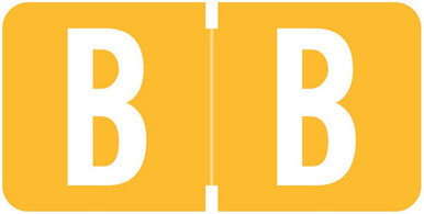 Tab Products Alpha Labels, 1278-Series, 1/2 H x 1 W, Letter B, Lt ...