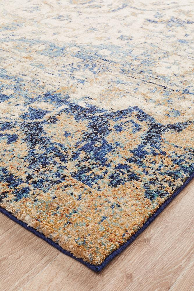 Aaribella Modern Blue Designer Rug - Rugs Express