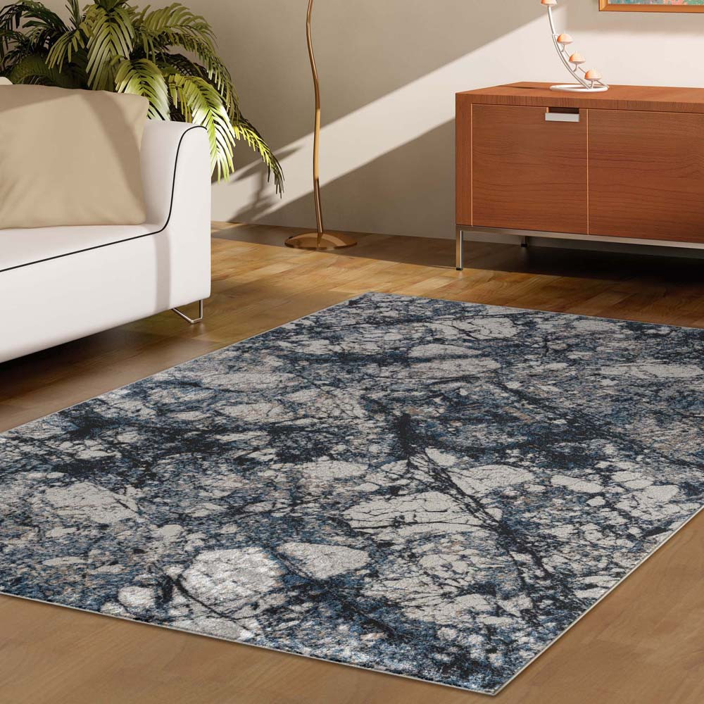 Tia Grey Splash Rug - Rugs Express