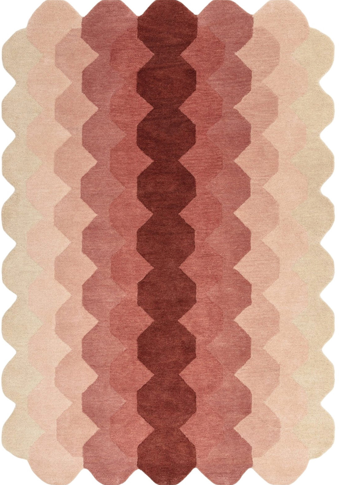 Asiatic Hive Rust Rug - Rugs Express