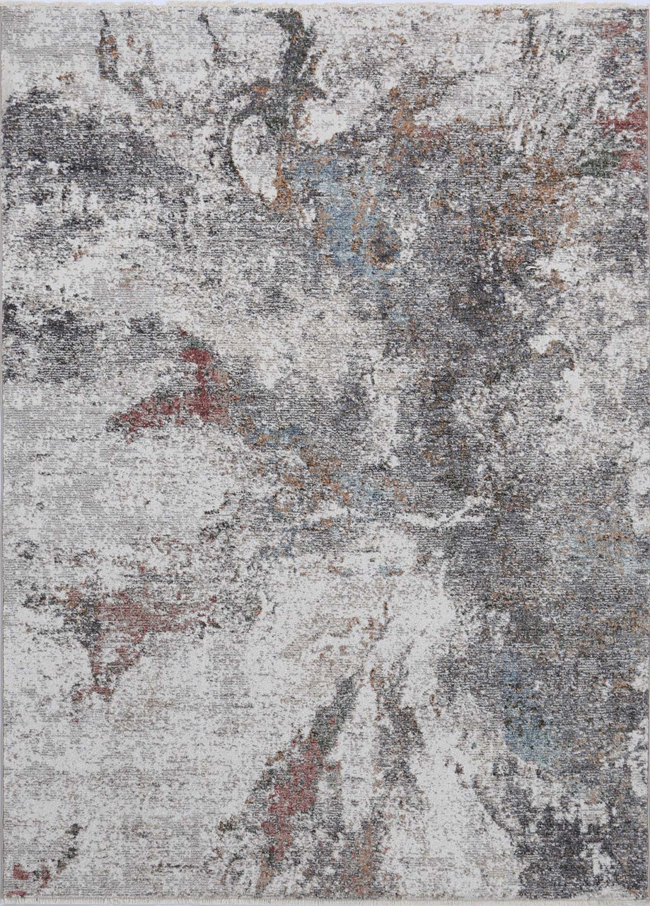 Cruz Washed Out Grey Rug - Rugs Express