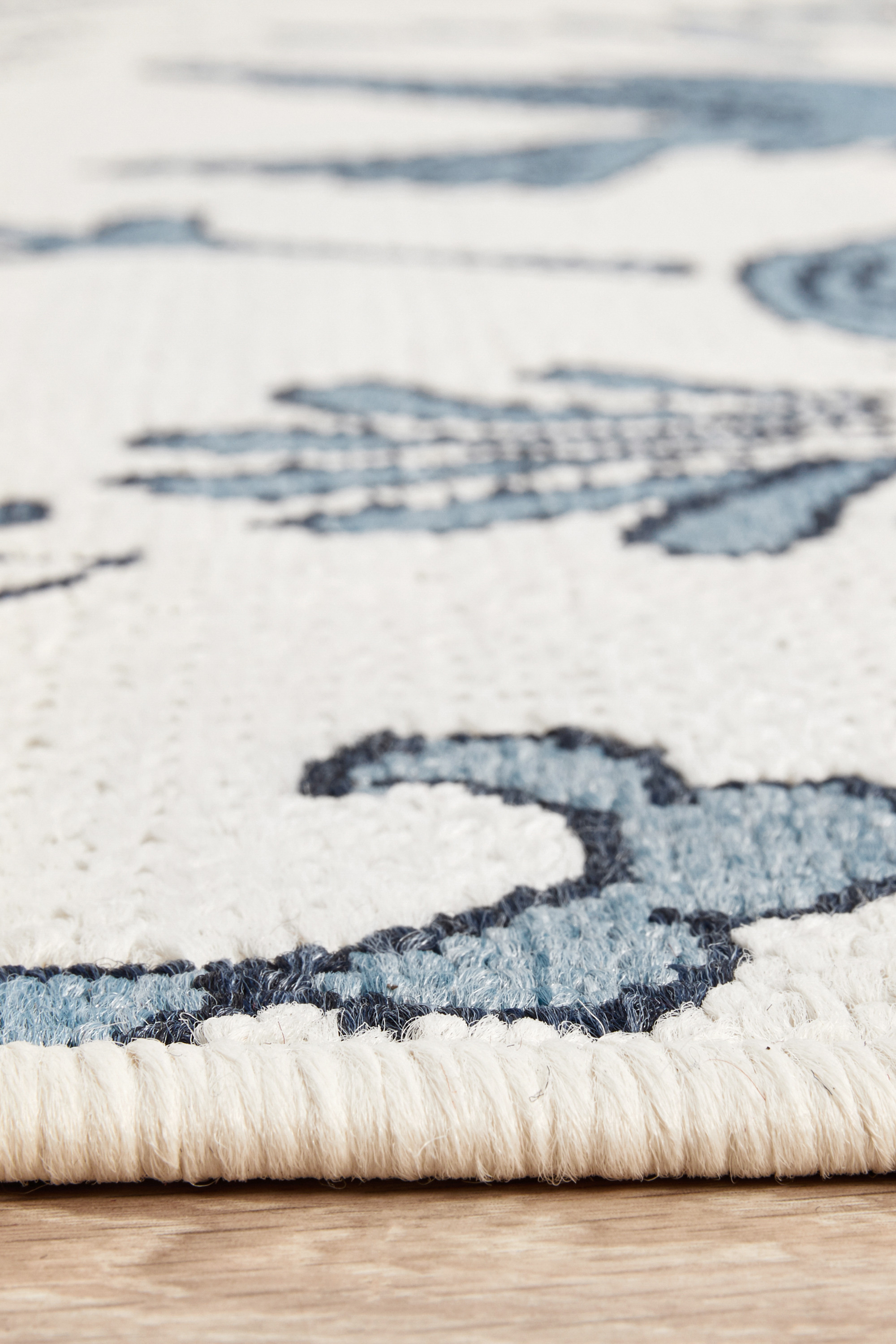 Breezy Blue Bird Rug - Rugs Express