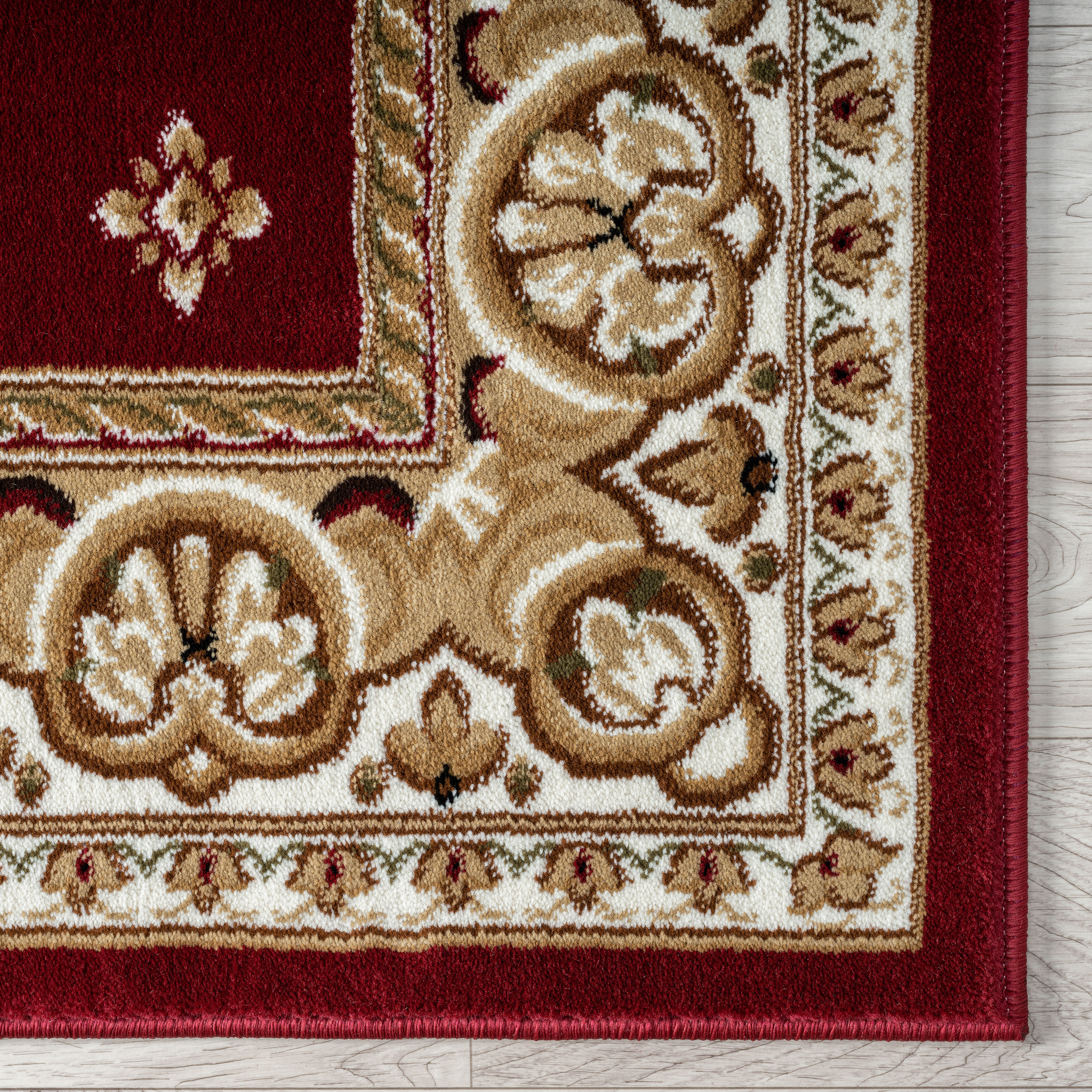 Mayfair Classic Red Rug - Rugs Express