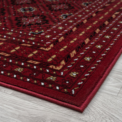 Mayfair Ruby Red Rug - Rugs Express