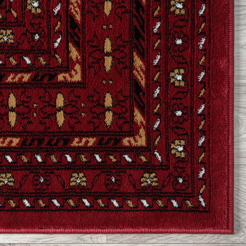 Mayfair Ruby Red Rug - Rugs Express