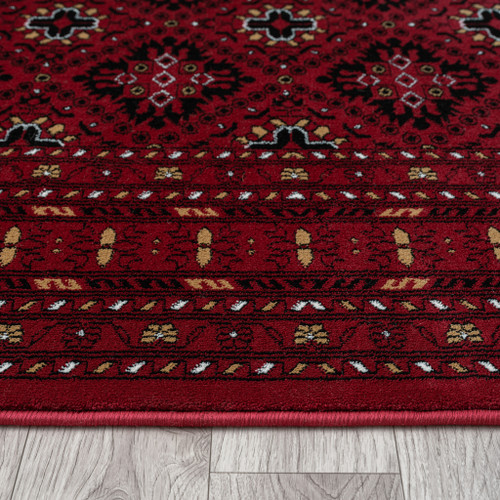 Mayfair Ruby Red Rug - Rugs Express