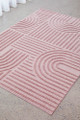 Sato Pink Swirl Rug - Rugs Express