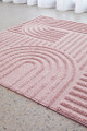 Sato Pink Swirl Rug - Rugs Express