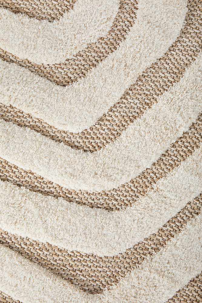 Elle Scribble Beige Rug - Rugs Express