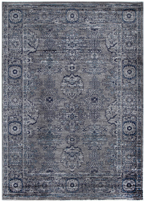 Arya 6890 Dark Grey Traditional Rug - Rugs Express