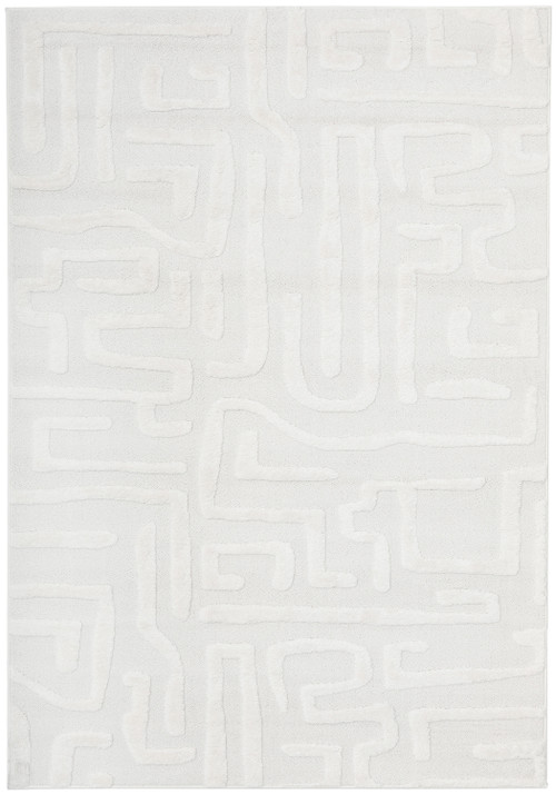 Nardi White Pattern Rug | Shop Rugs Online Australia