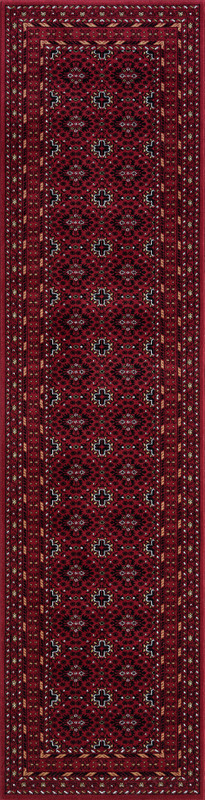 Mayfair Ruby Red Runner - Rugs Express