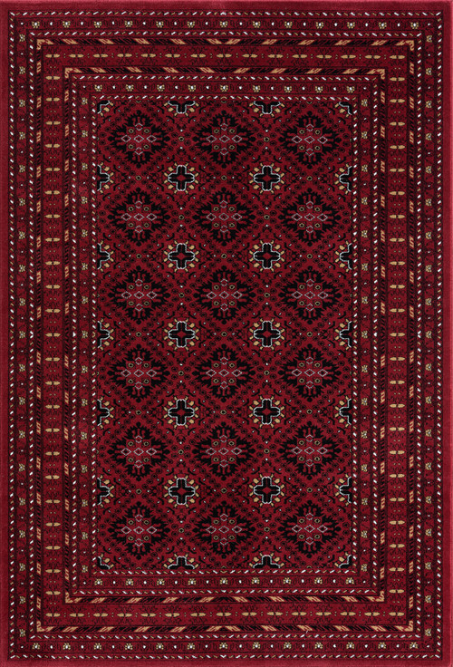 Mayfair Ruby Red Rug - Rugs Express