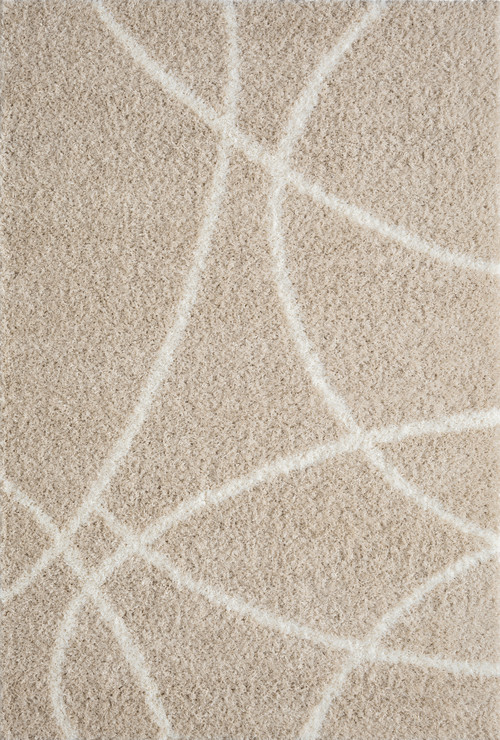Liberty Thick Fawn Shaggy Rug | Shop Plush Rugs Online