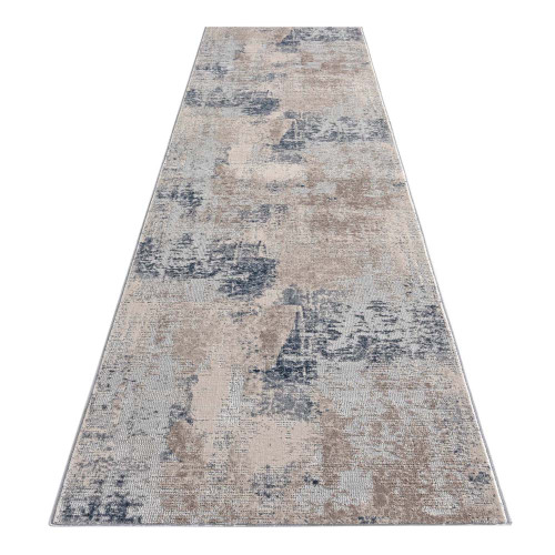 Logan Designer Grey Runner | Online Rug Store