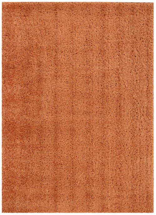 Lee Orange Shaggy Rug