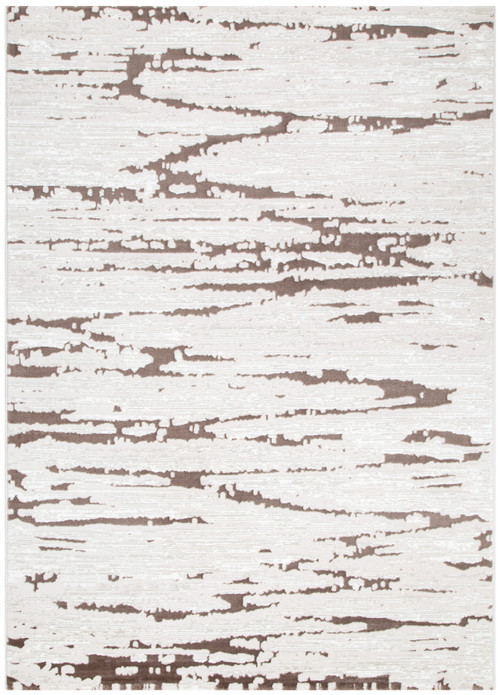 Positano Brown Abstract Rug