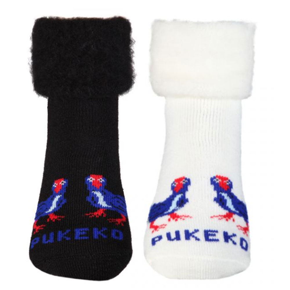 Pukeko Kiwiana Novelty Socks by Comfort Socks - queenb
