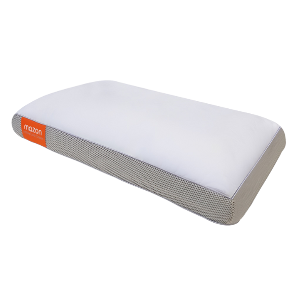 ActiveDark Contoured Pillow by Mazon - queenb
