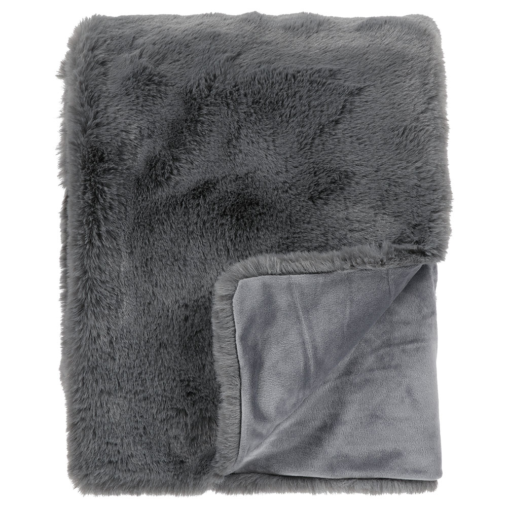 Luxe Faux Fur Throw by Ollo - queenb
