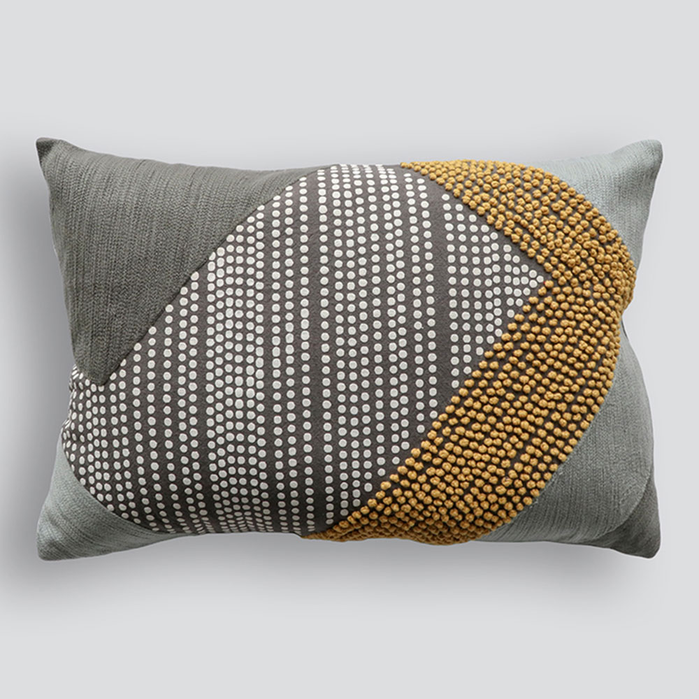 Pollock Cushion by Limon - queenb