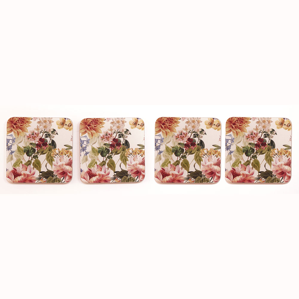 Purchase Ashanti Square Coaster Set Of 4 by MM Linen | Quality Home Décor