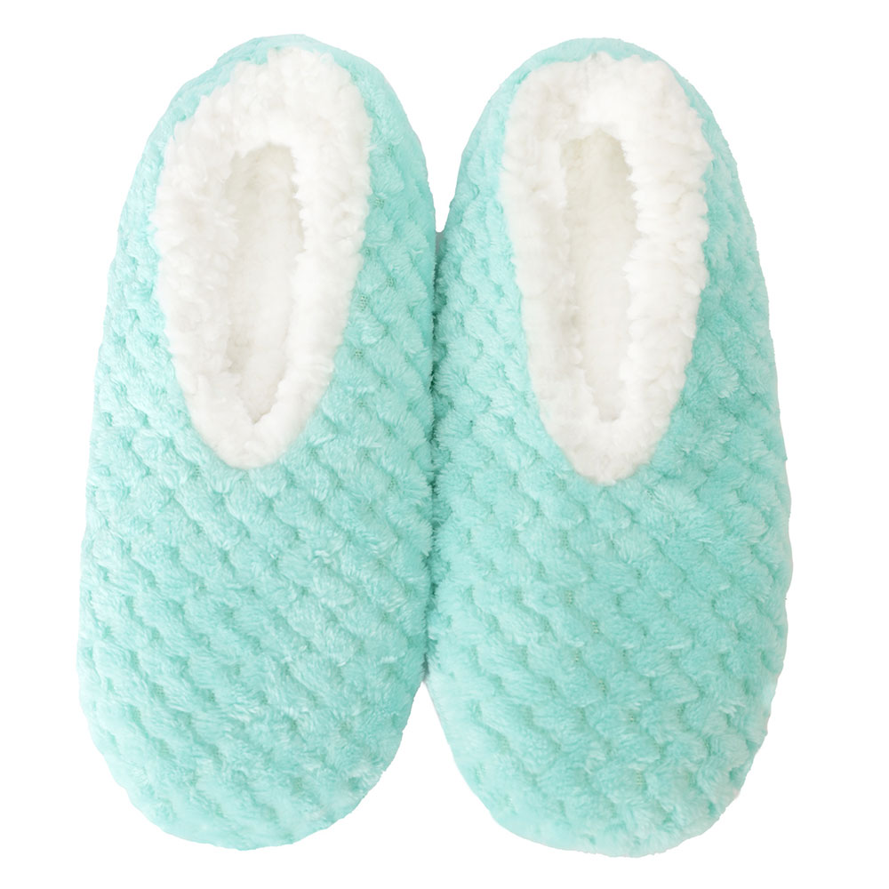 Shop Online Women's Soft Petal Aqua Slippers by SnuggUps | queenb.co.nz
