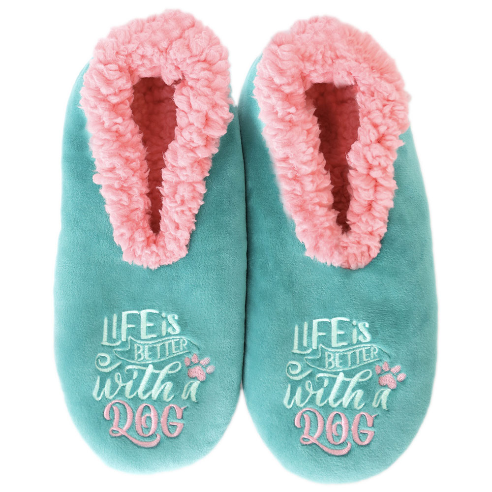 Purchase Women's Dog Quote Slippers by SnuggUps | queenb