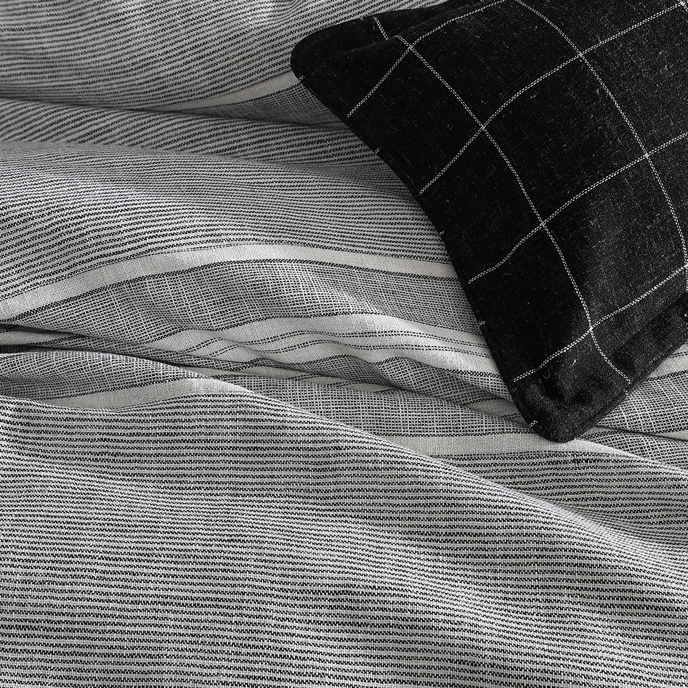 Fitzgerald Coal Duvet Cover Set by Private Collection | queenb | Buy Now