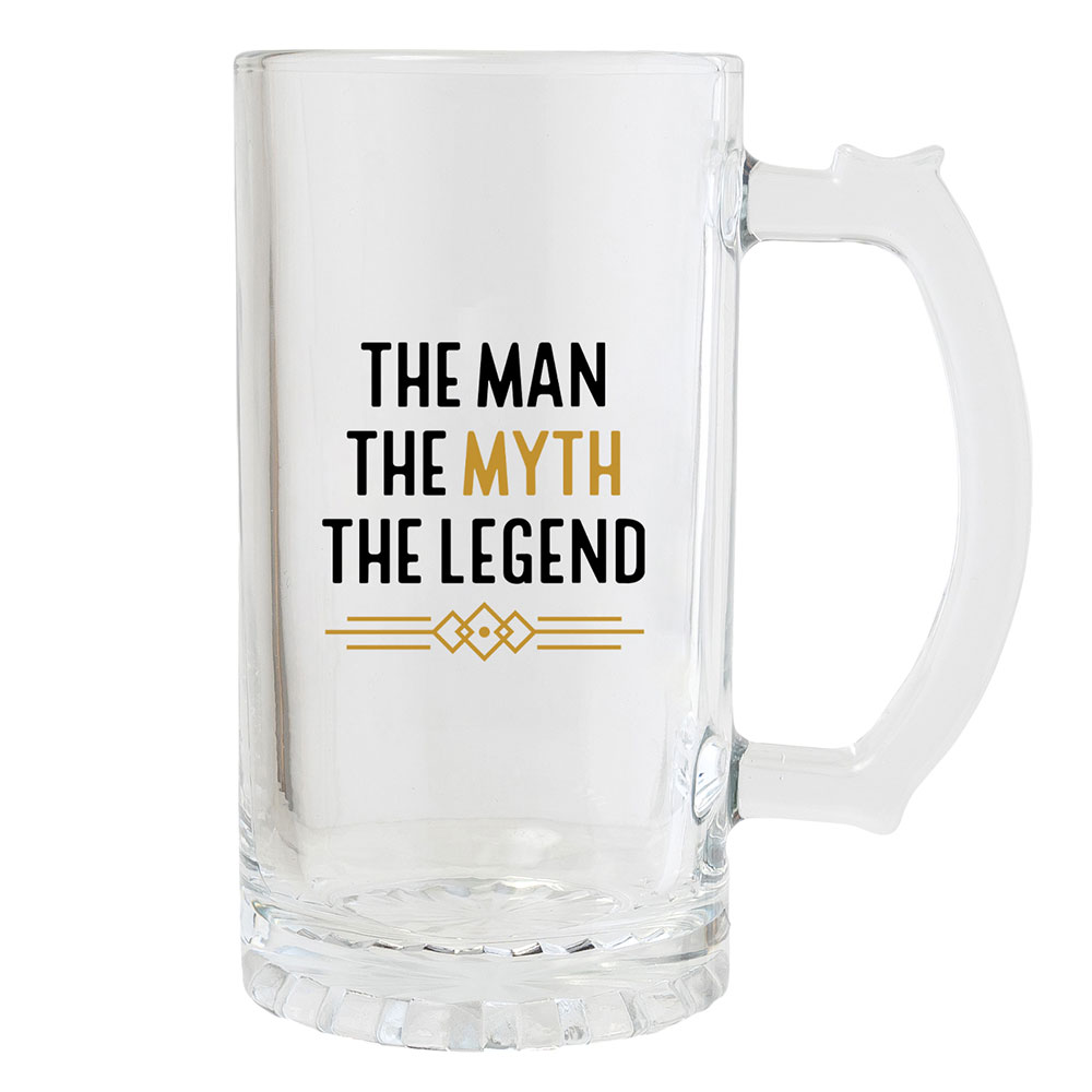 Shop Online Sip Celebration The Man Beer Glass by Splosh | queenb.co.nz