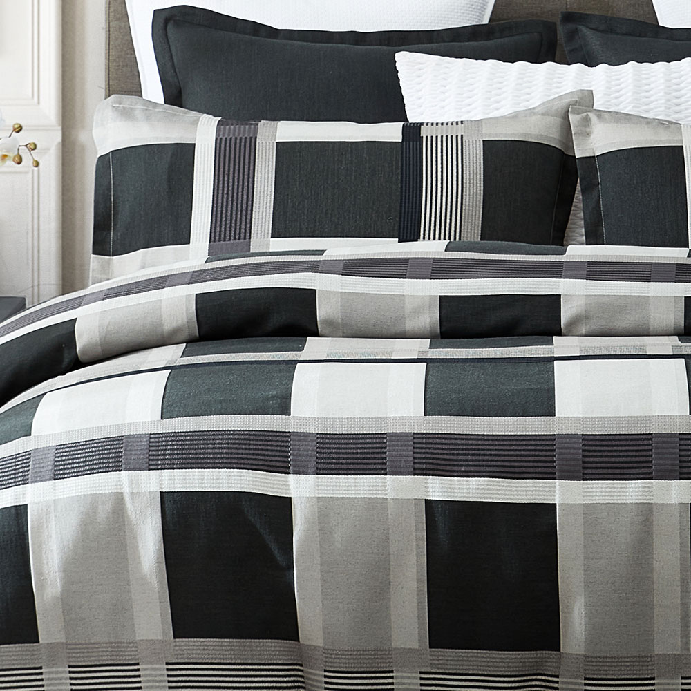 Purchase Conrad Silver Duvet Cover Set by Private Collection | queenb