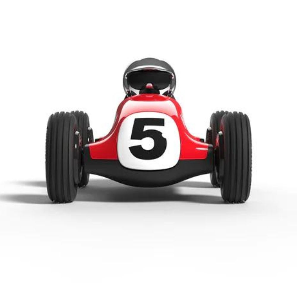 Loretino Marino Car by Playforever | Vibrant Red Toy with Timeless Design